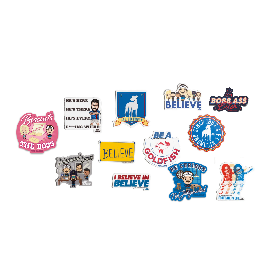 Ted Lasso Stickers – TED LASSO STORE RICHMOND